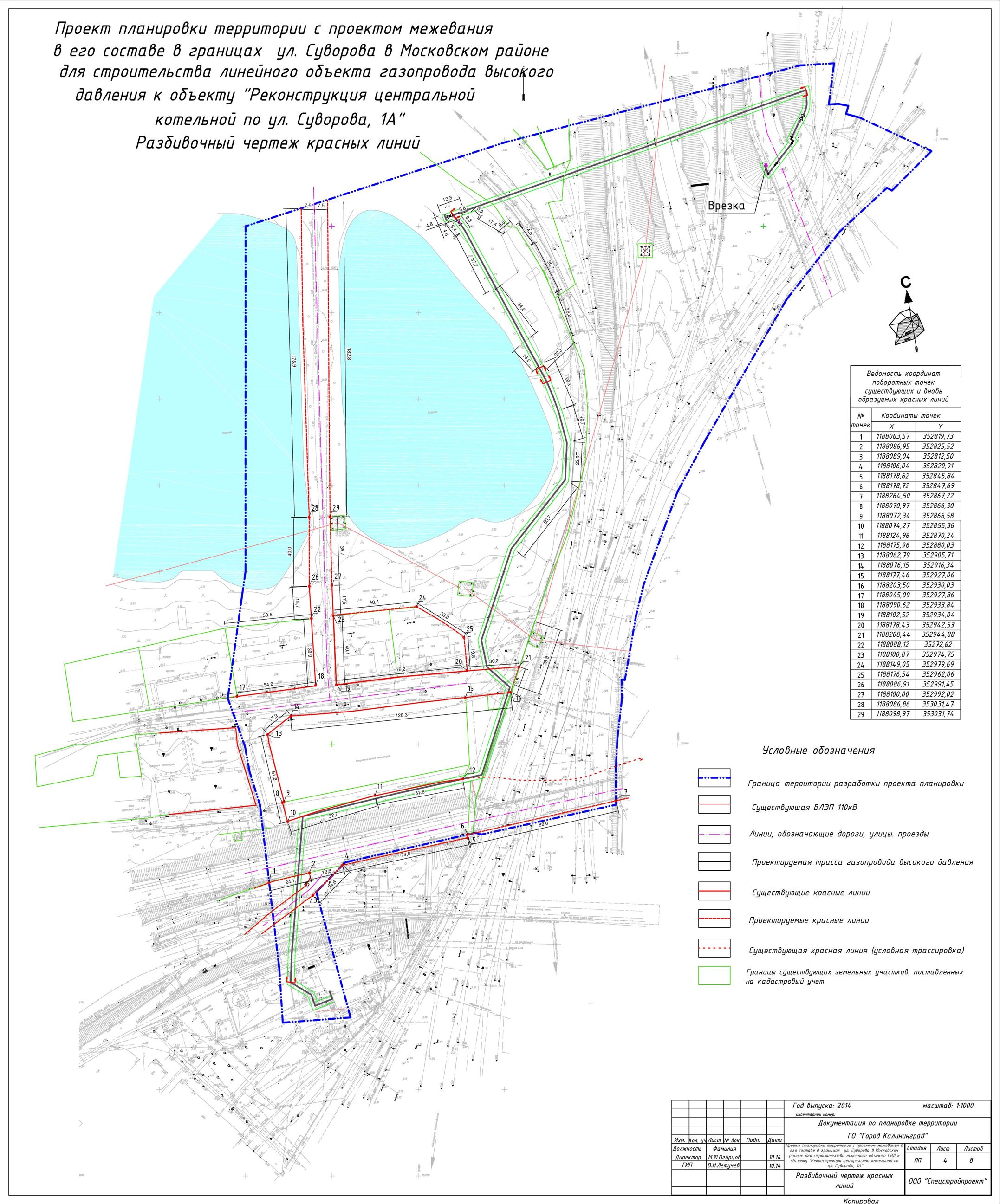 Администрация ГО "Город Калининград". Проект планировки